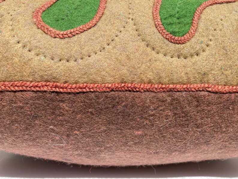 Felt Kyrgyzstan Shyrdak Handmade Cushion Cover 50cm X 50cm - Etsy