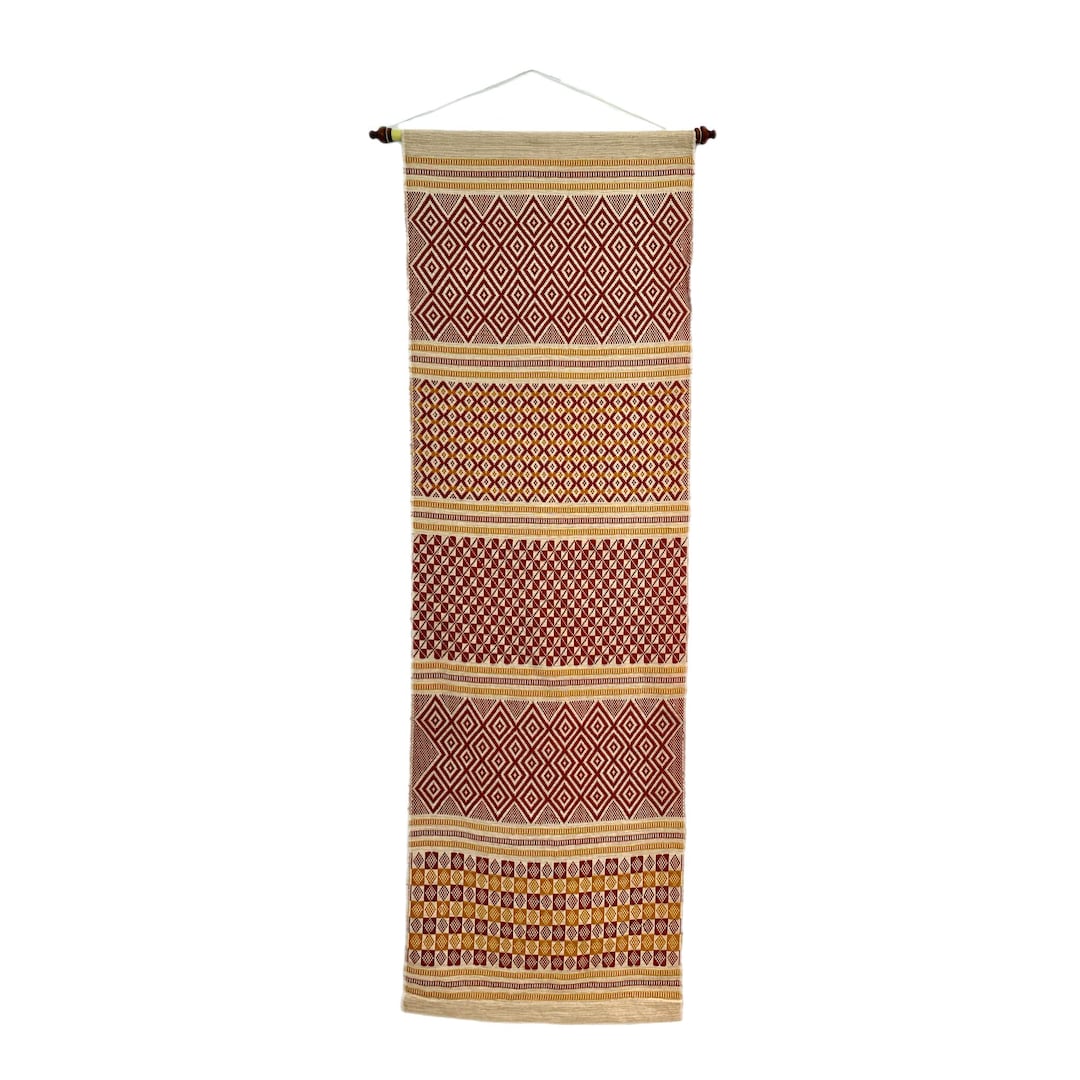 Sri Lankan Dumbara Wall Hanging | Indigenous Thalagune Hand-woven Piece ...
