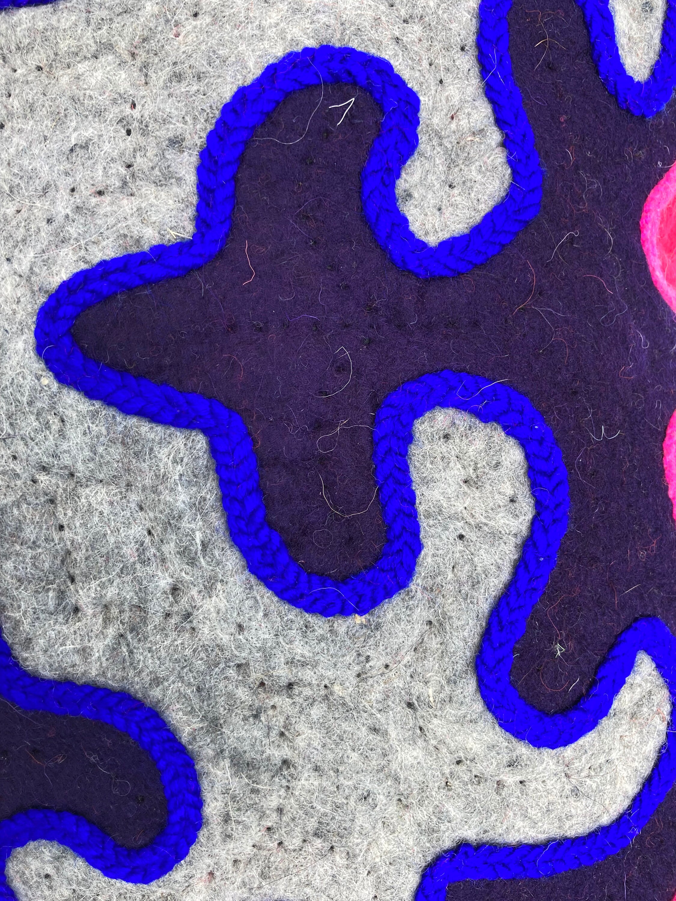 Kyrgyzstan Shyrdak Traditional Felt Cushion Cover 50cm x 50cm | Etsy