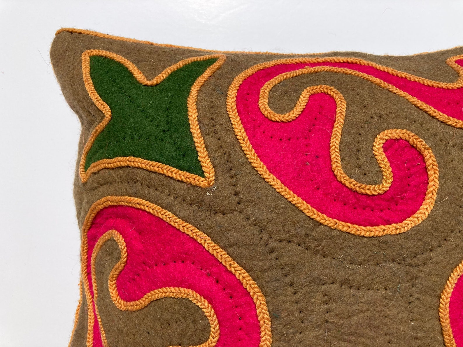 Kyrgyzstan Shyrdak Nomadic Handmade Traditional Felt Cushion - Etsy UK