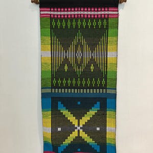 Sri Lankan Dumbara Colourful Wall Hanging | Indigenous Thalagune Hand ...