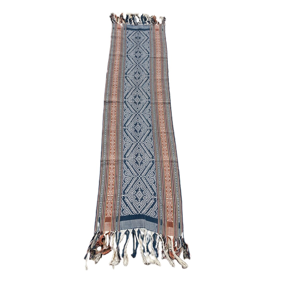 Pahikung Indonesian Handwoven Sumba Table / Bed Runner, 164cm X 44cm ...