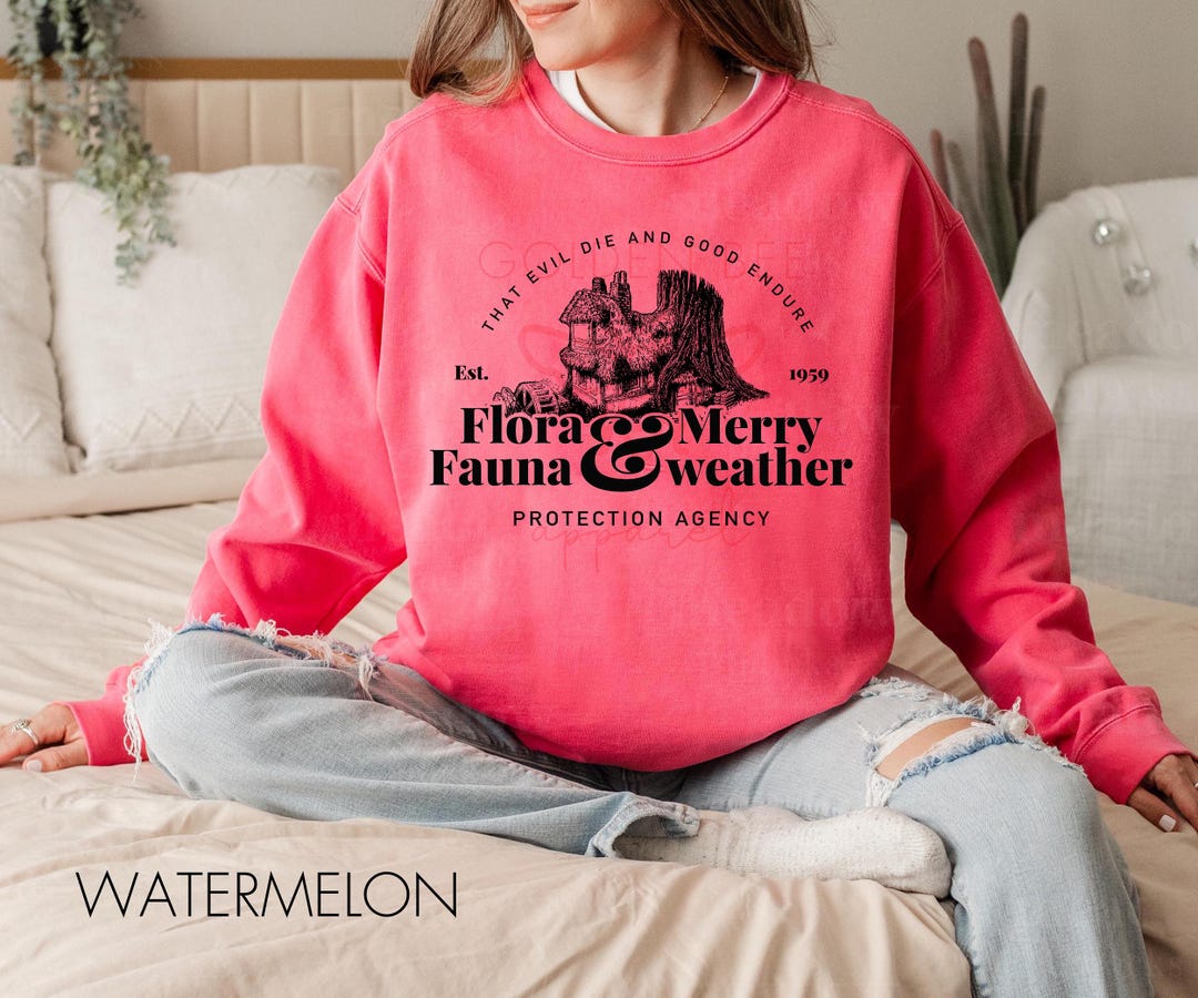 Flora Fauna and Merryweather Protection Agency Sweatshirt - Comfort ...