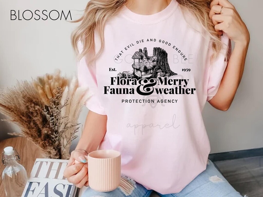 Flora Fauna Merryweather Shirt: Comfort Colors Sleeping Beauty Tee - Etsy