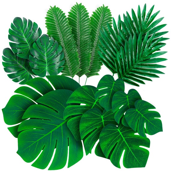 Fake palm leaves store