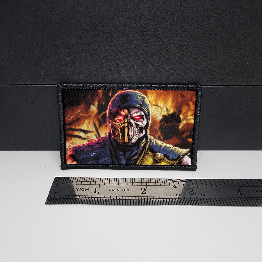 Video Game Inspired Morale Patch Custom Tactical Scorpion MK 2x3 Inch ...