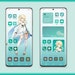 Buy Genshin Impact App Icon and Wallpaper Pack for Ios 14 and Online in ...