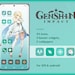 Buy Genshin Impact App Icon and Wallpaper Pack for Ios 14 and Online in ...