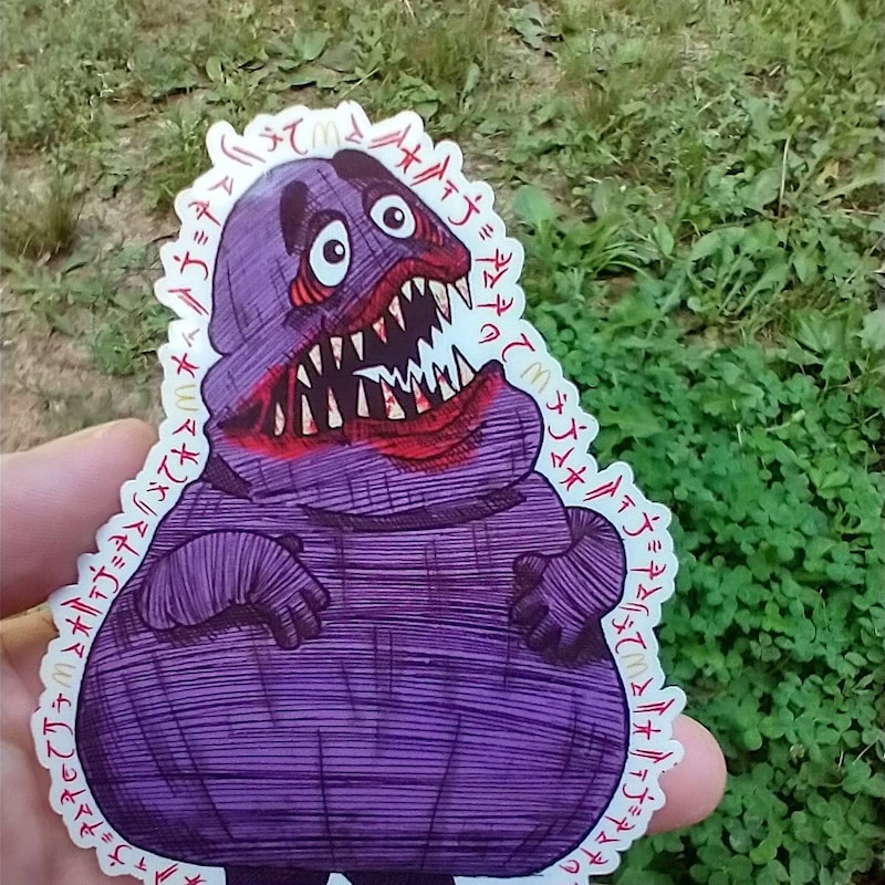 Grimace Mets - Etsy