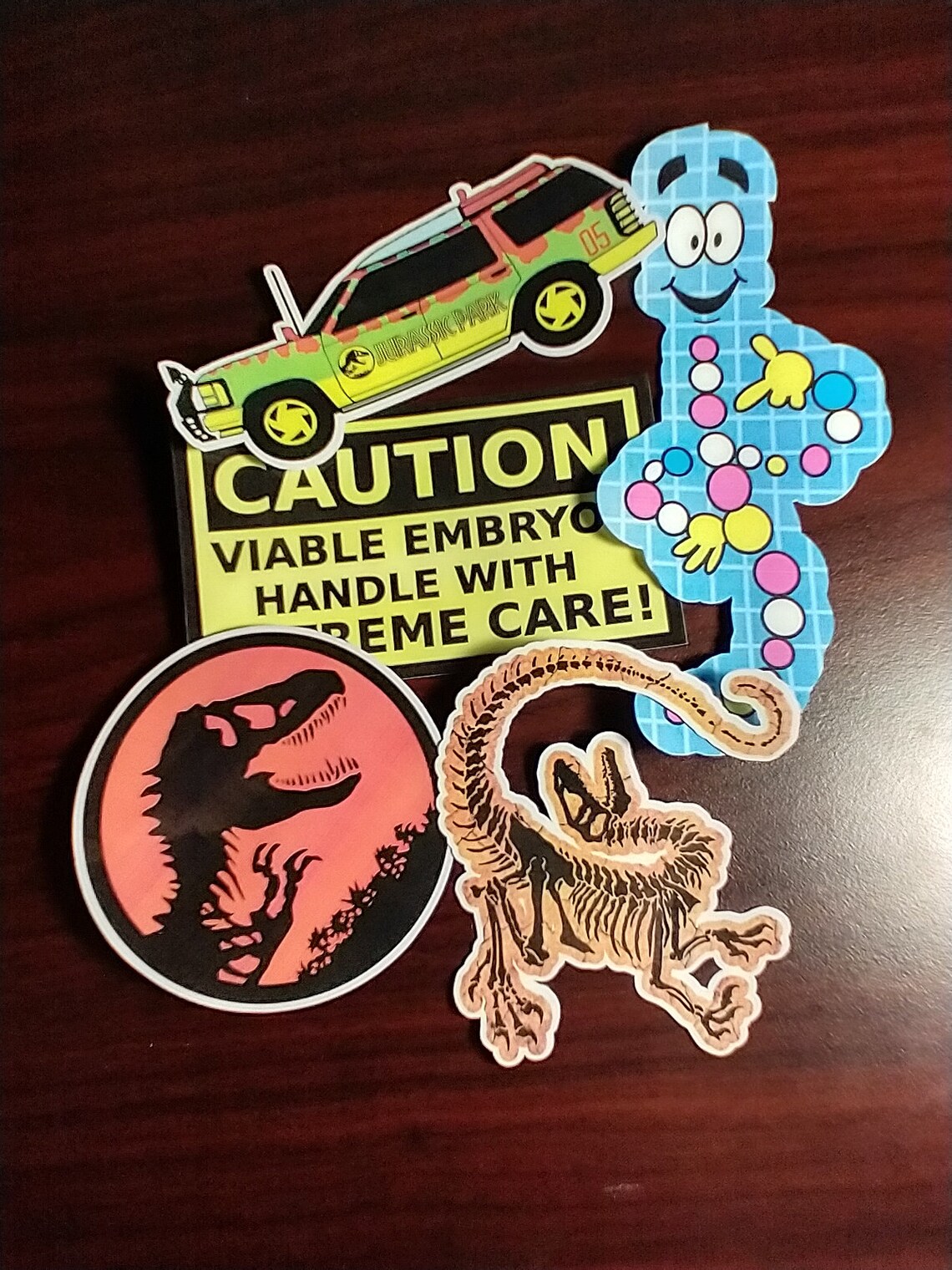 Jurassic Park Stickers - Etsy