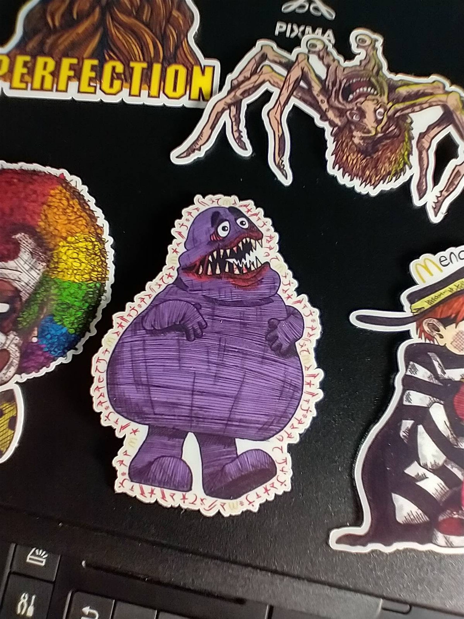 The Grimace Vinyl Sticker | Etsy