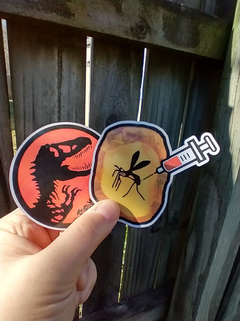 Jurassic Park Stickers | Etsy