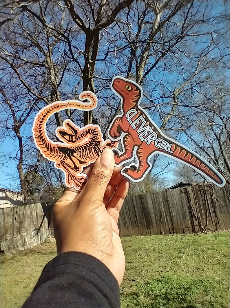 Jurassic Park Stickers - Etsy