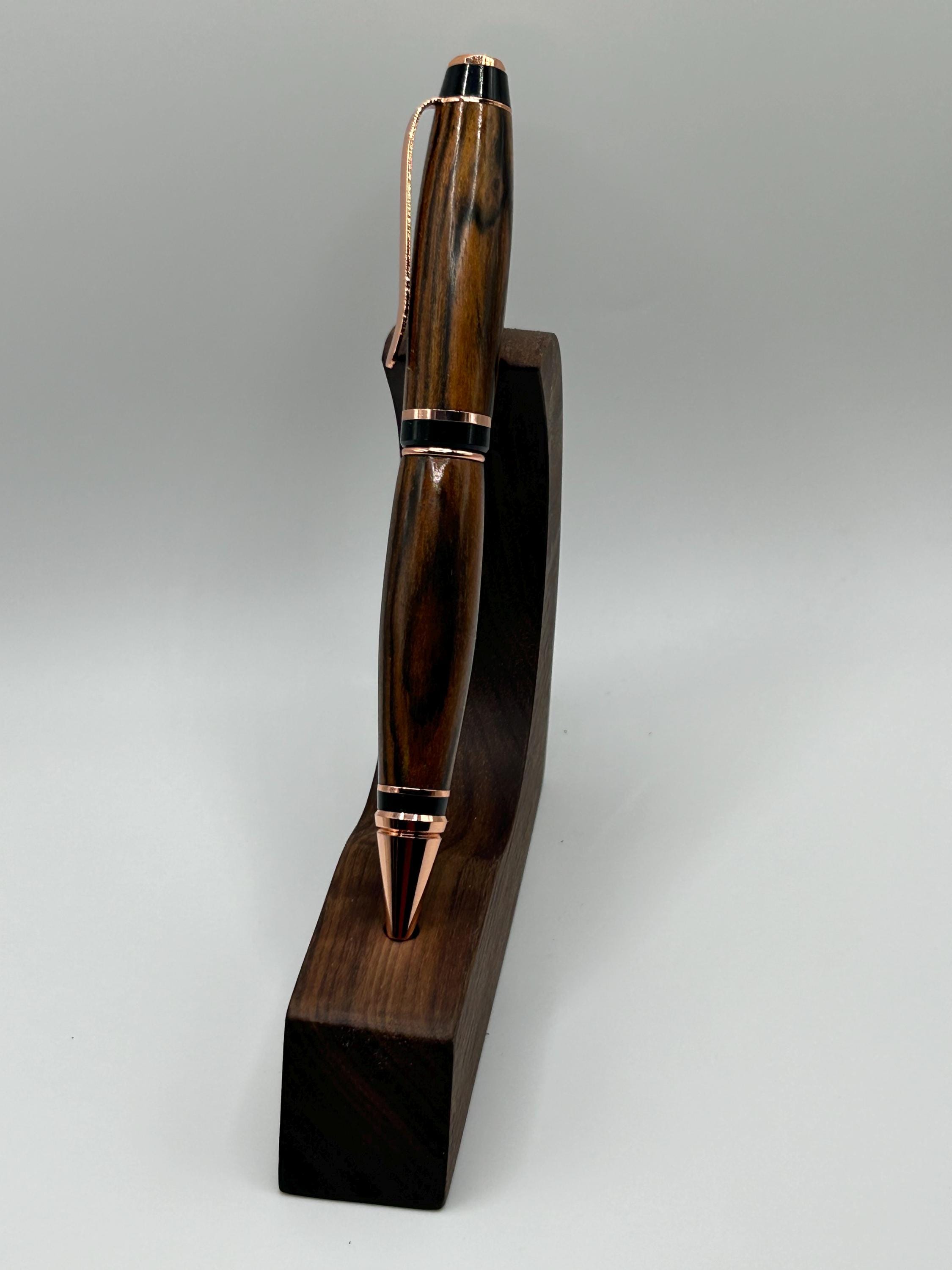 Big Ben Cigar Twist Pen Made From Antique Copper and Bocote Wood - Etsy