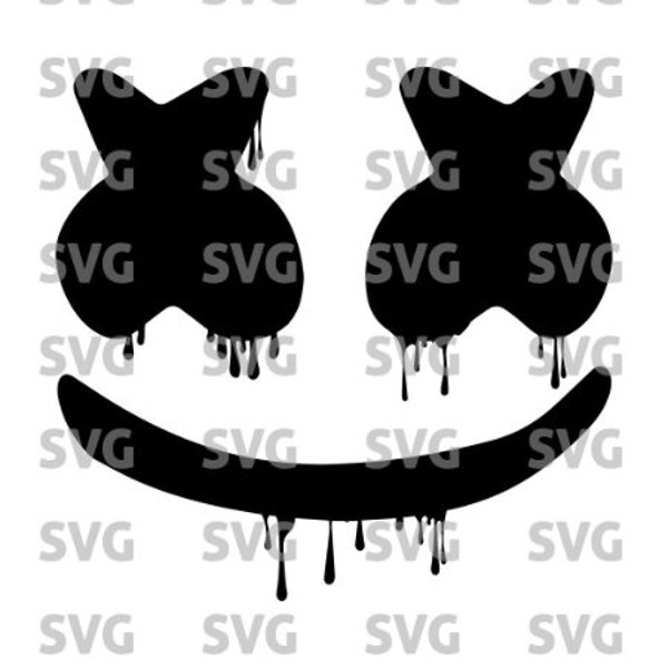 Dj Marshmello Svg - Etsy