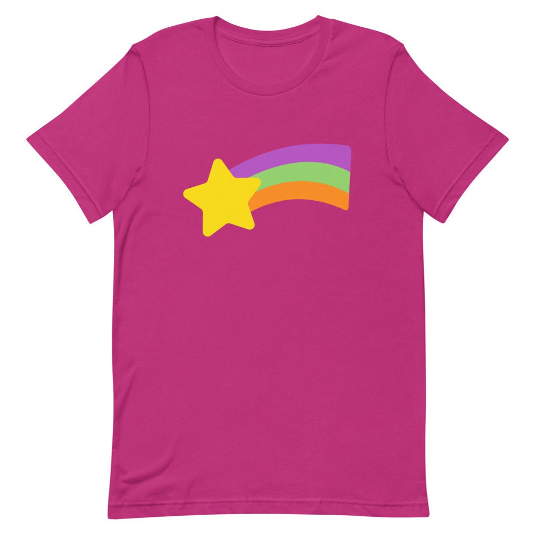 Mabel Pines Rainbow Star Shirt, Halloween Costume, Cosplay Pink Tshirt ...