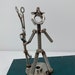Welding Art Fathers Day Sculpture Scrap Metal Art Christmas - Etsy