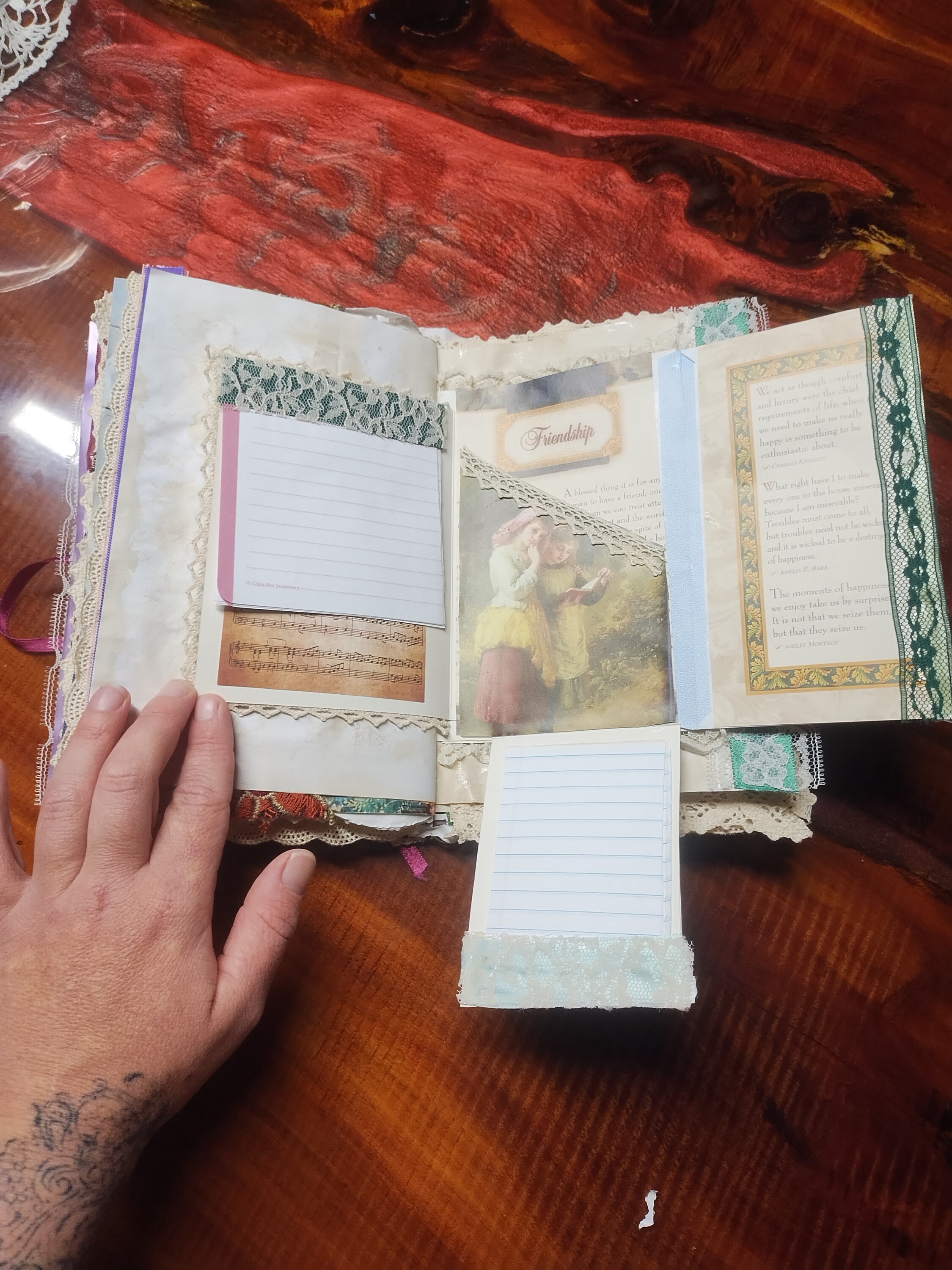 Handmade Junk Journal - Etsy