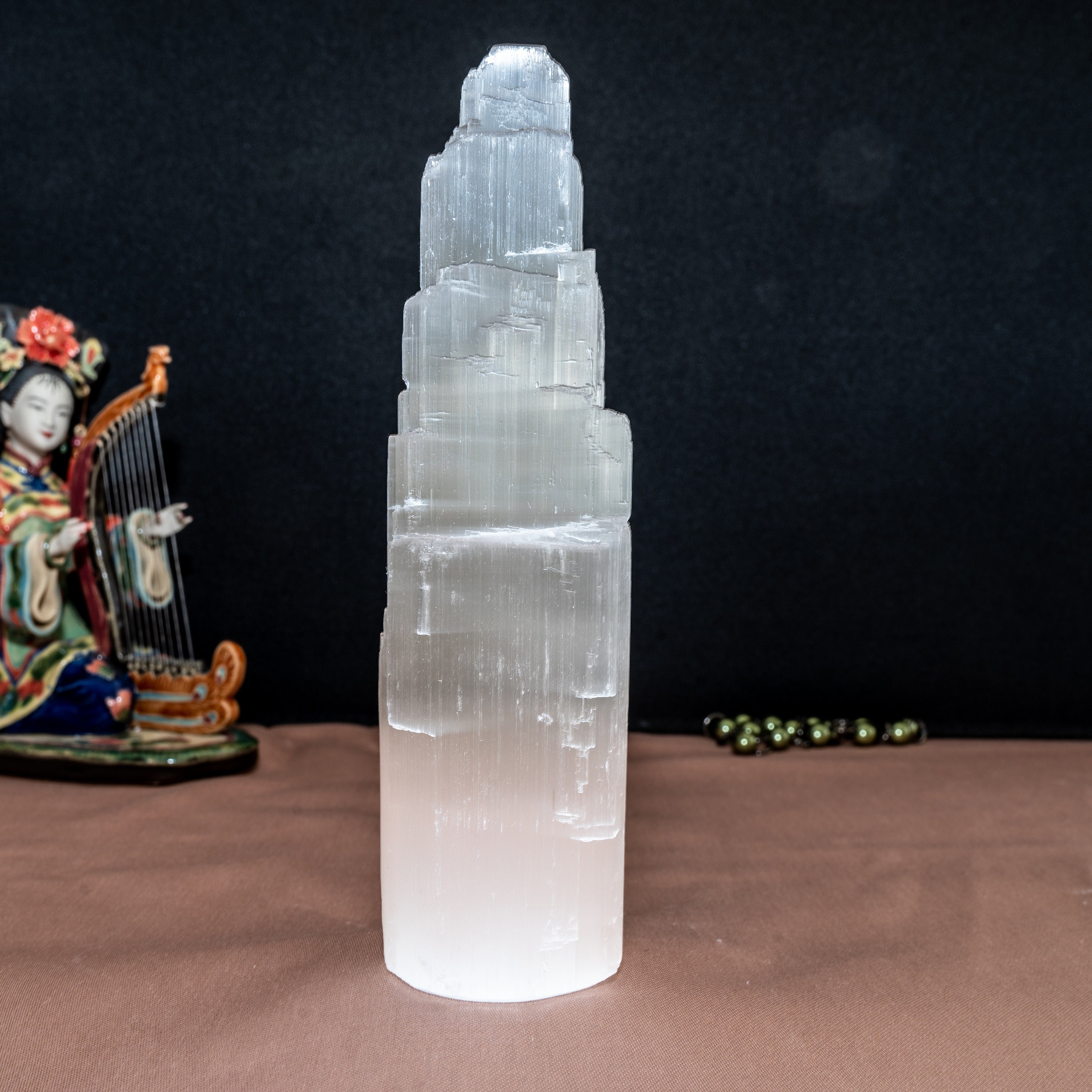 Selenite Tower Selenite Mountain Pillar Energy Crystals - Etsy UK