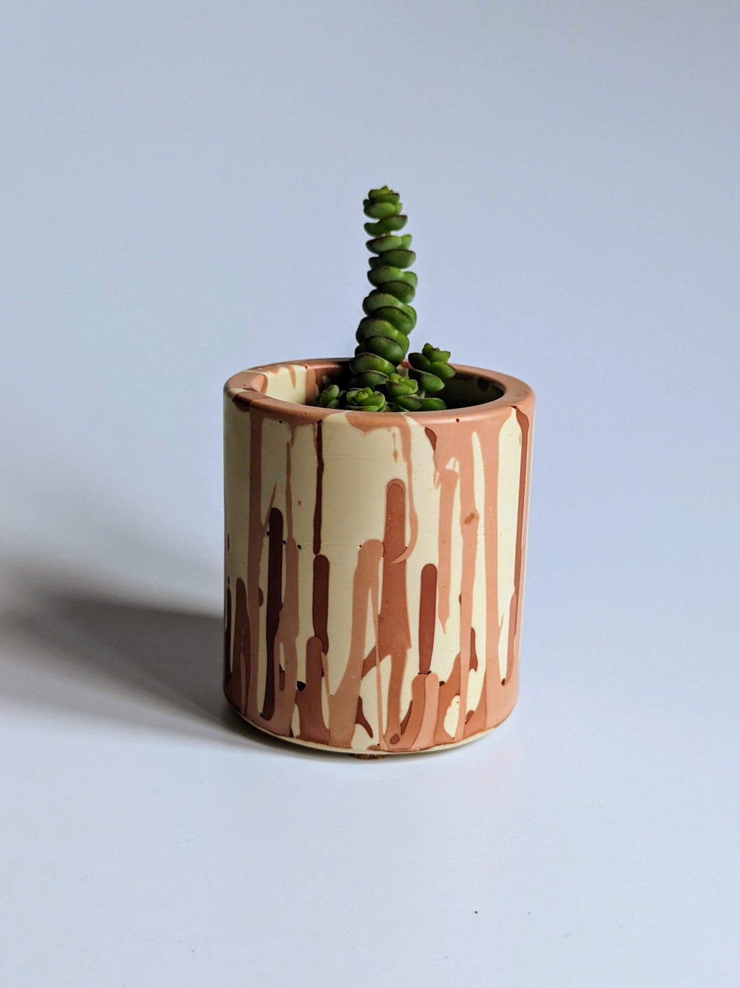 Terracotta Drip Plant Pot - Etsy