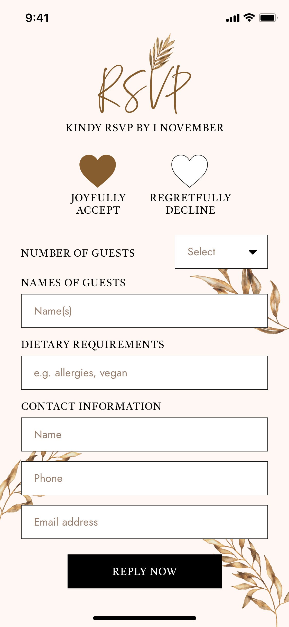 Digital Wedding Invitation/invite/rsvp - Wedding Website - Personalised ...