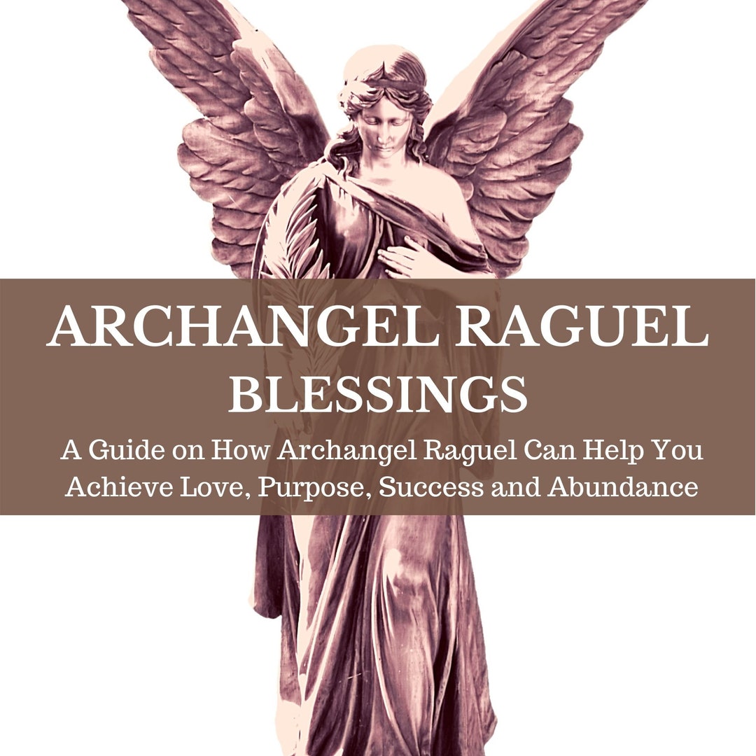 Archangel Raguel Blessings: A Guide on How Archangel Raguel - Etsy
