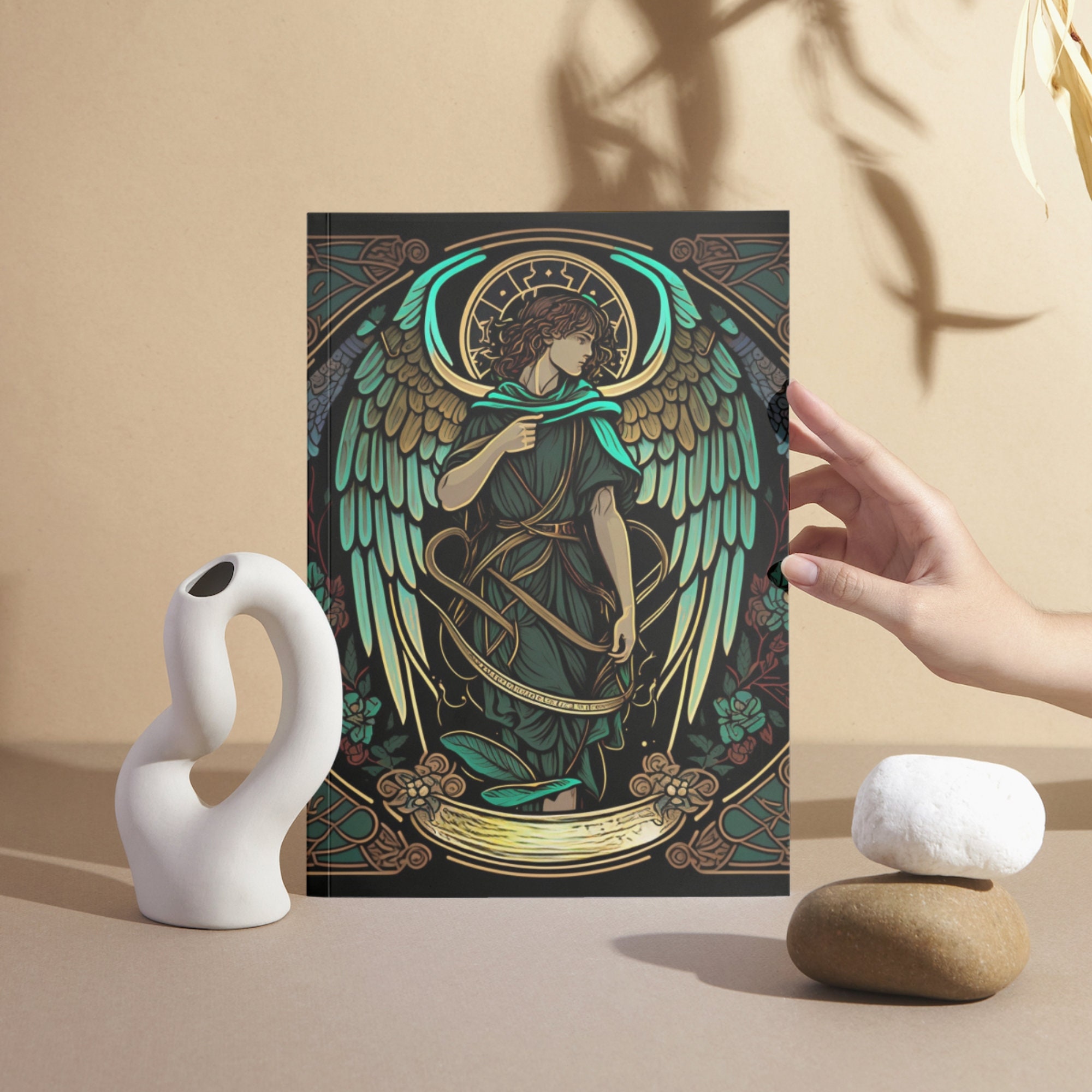 Archangel Raphael Printable Angel Wall Art in 4 Sizes and Phone ...