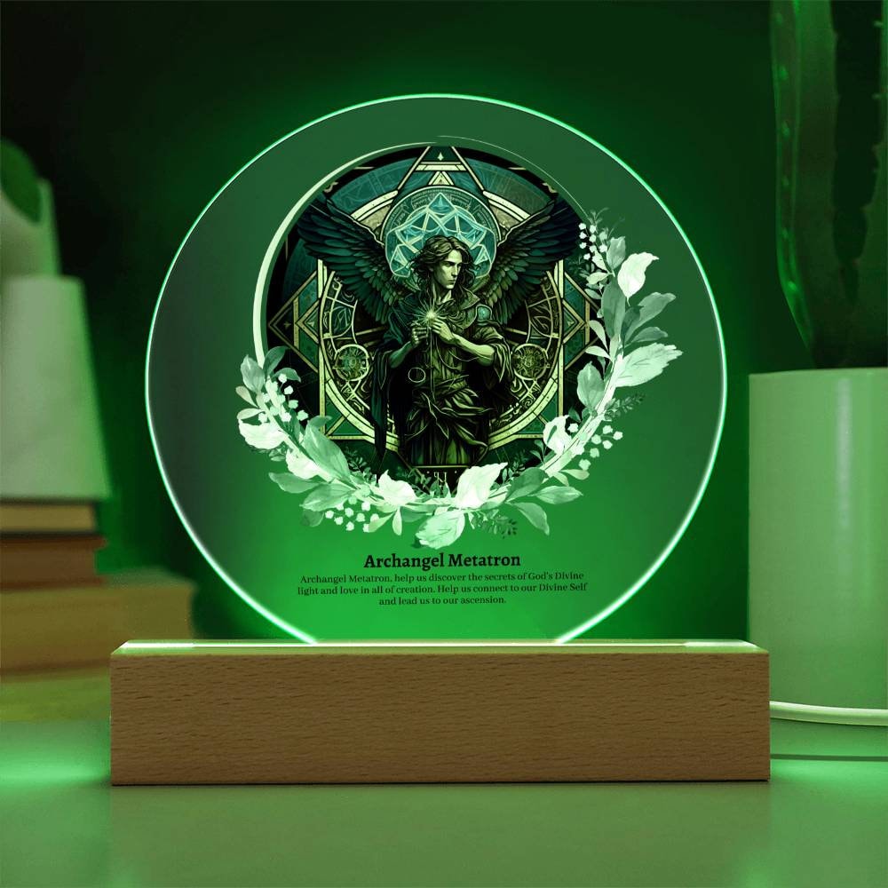 Archangel Metatron Guardian Angel Plaque Home Decor Office Decor ...