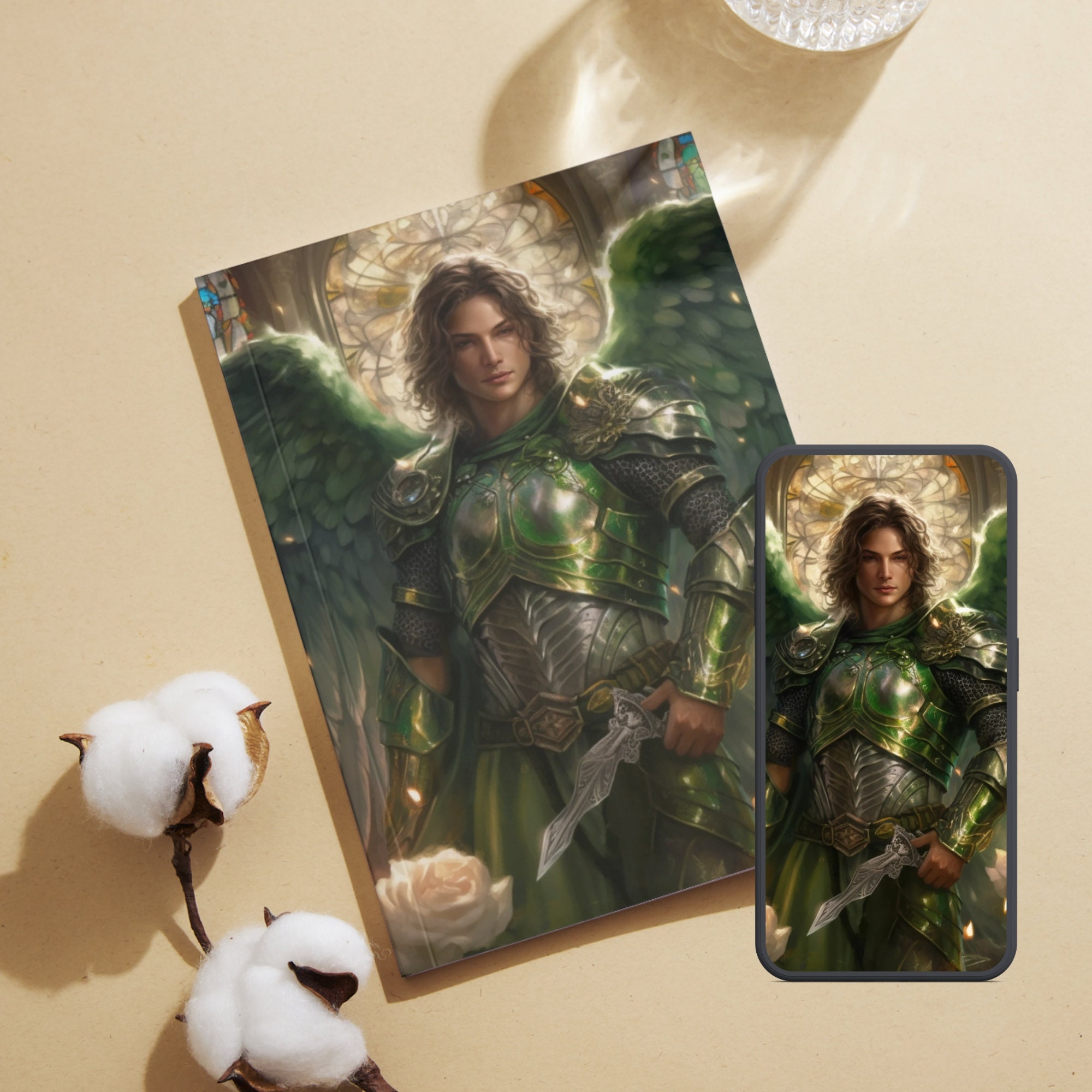 Archangel Barachiel Printable Angel Wall Art in 4 Sizes and Phone ...