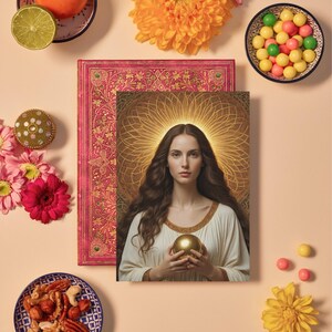 Mary Magdalene Sacred Feminine Art Print - Digital Wall Art - Printable ...