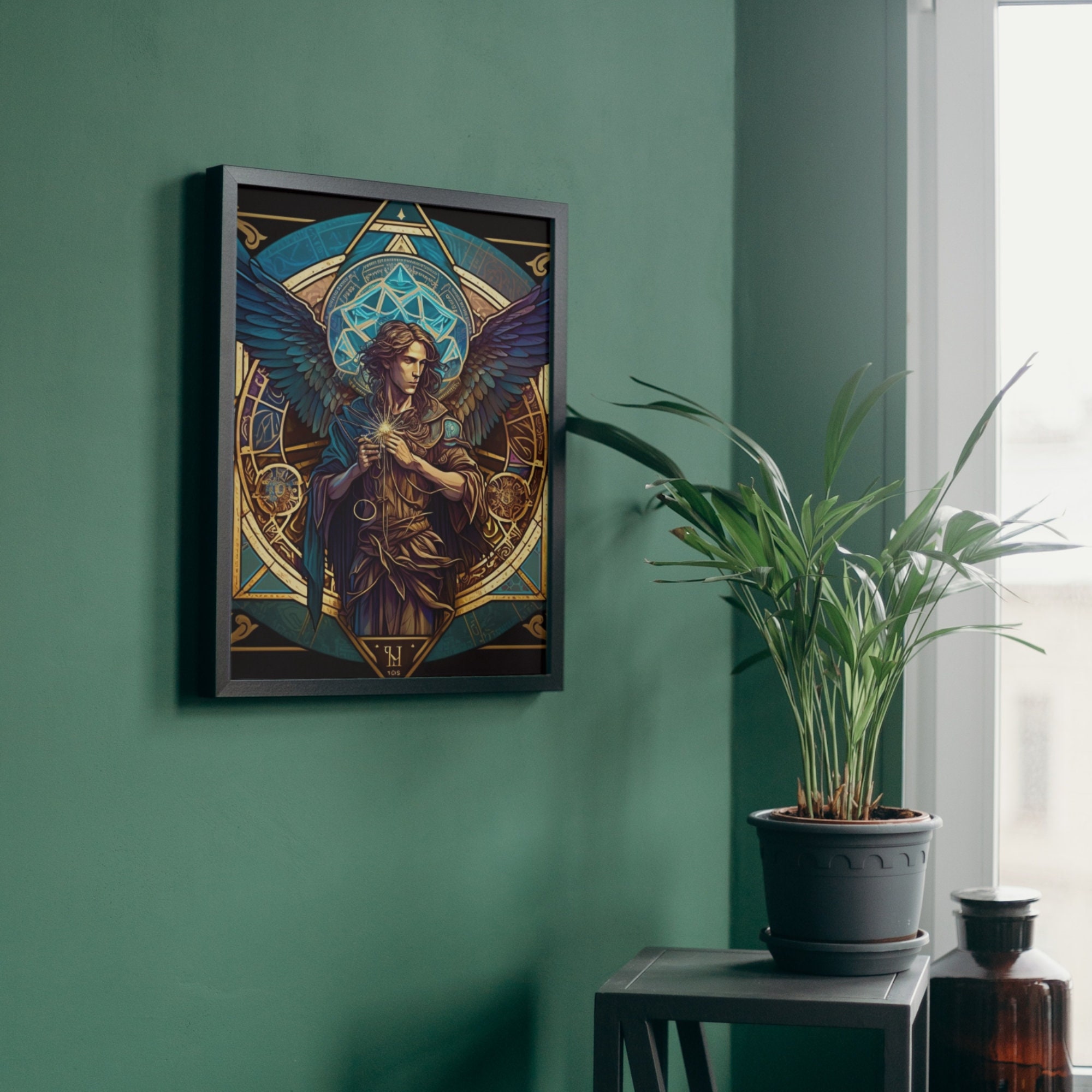 Archangel Metatron Printable Angel Wall Art Luxury Wall Decor Art ...