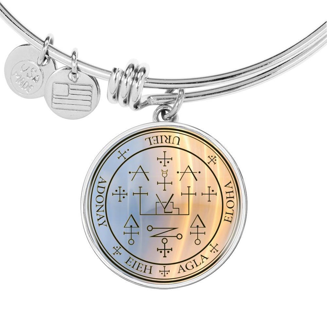 Archangel Uriel Sigil Bracelet Angel Sigils Angel Jewelry - Etsy