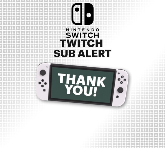 3D Switch Animated Sub Alert Effect for Gameplay Youtubers and - Etsy