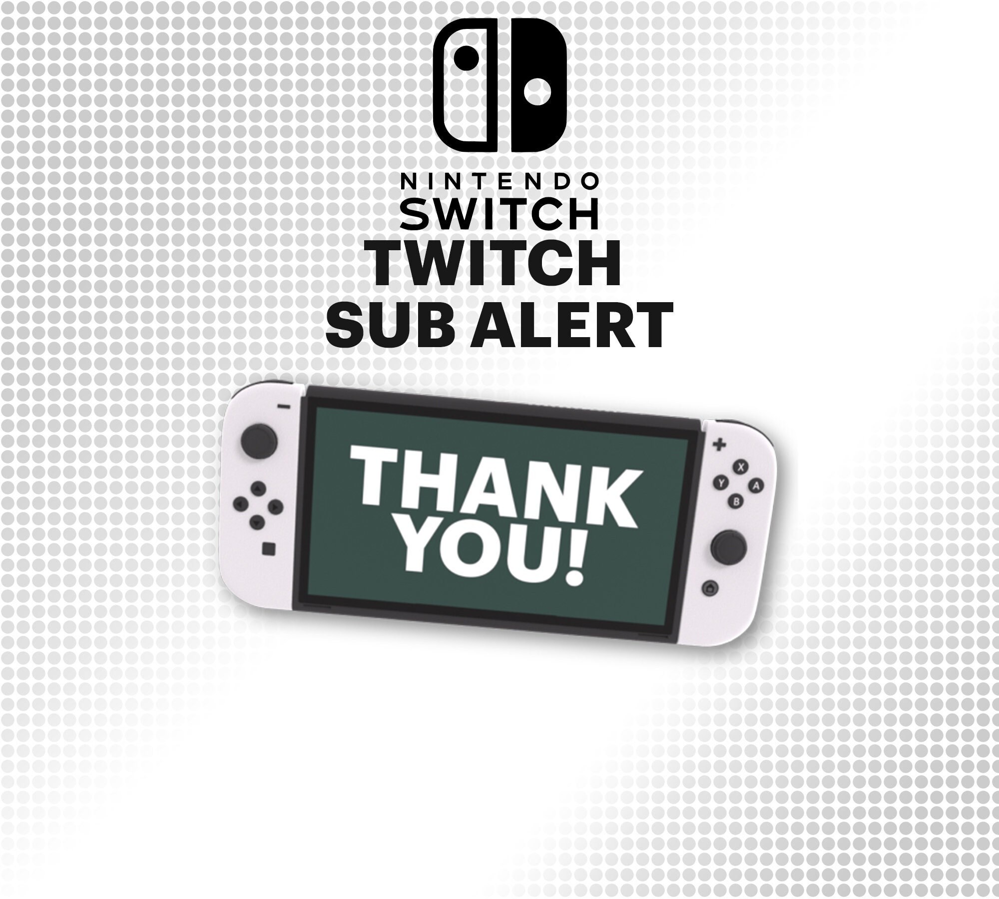 3D Switch Animated Sub Alert Effect for Gameplay Youtubers and - Etsy