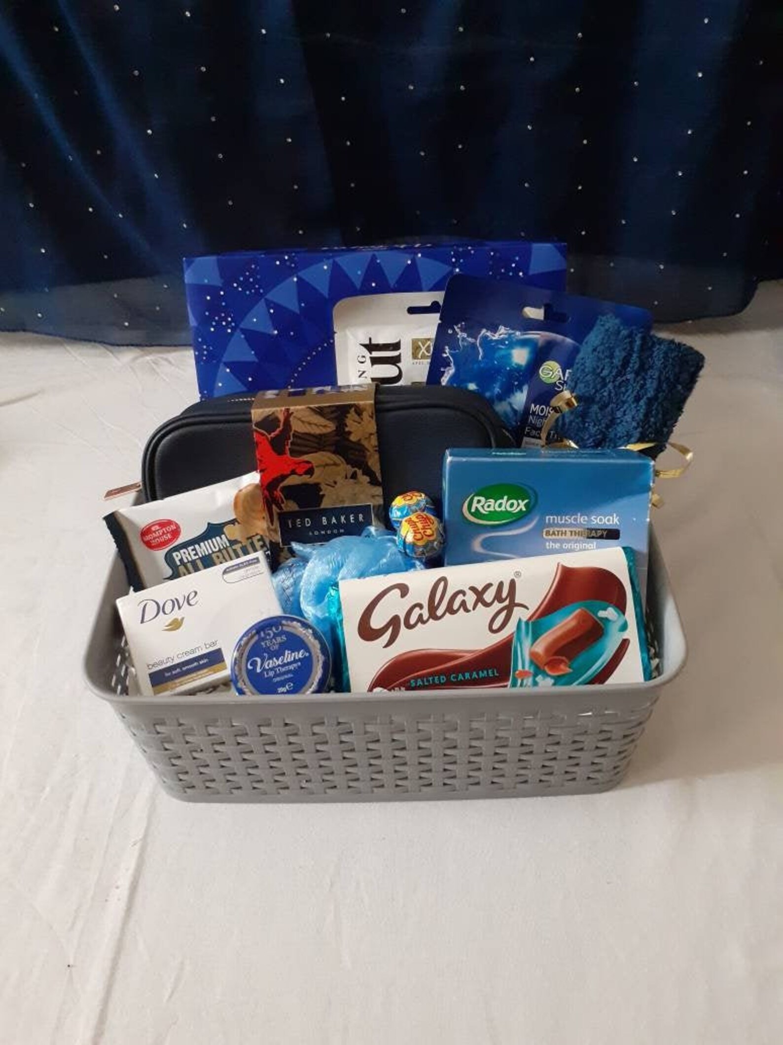 Mens Luxury Blue Relaxing Gift Hamper Pamper Kit Birthday - Etsy