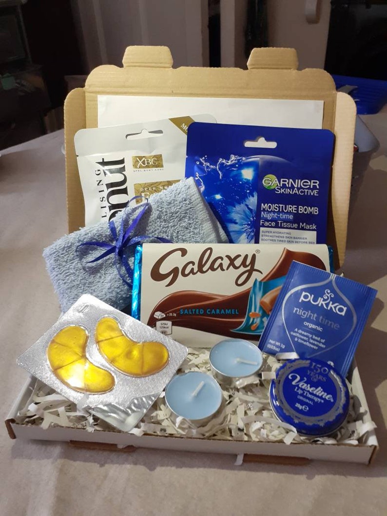 Mens Blue Letterbox Gift Hamper | Father's Day Gift | Treat Box | Pick ...