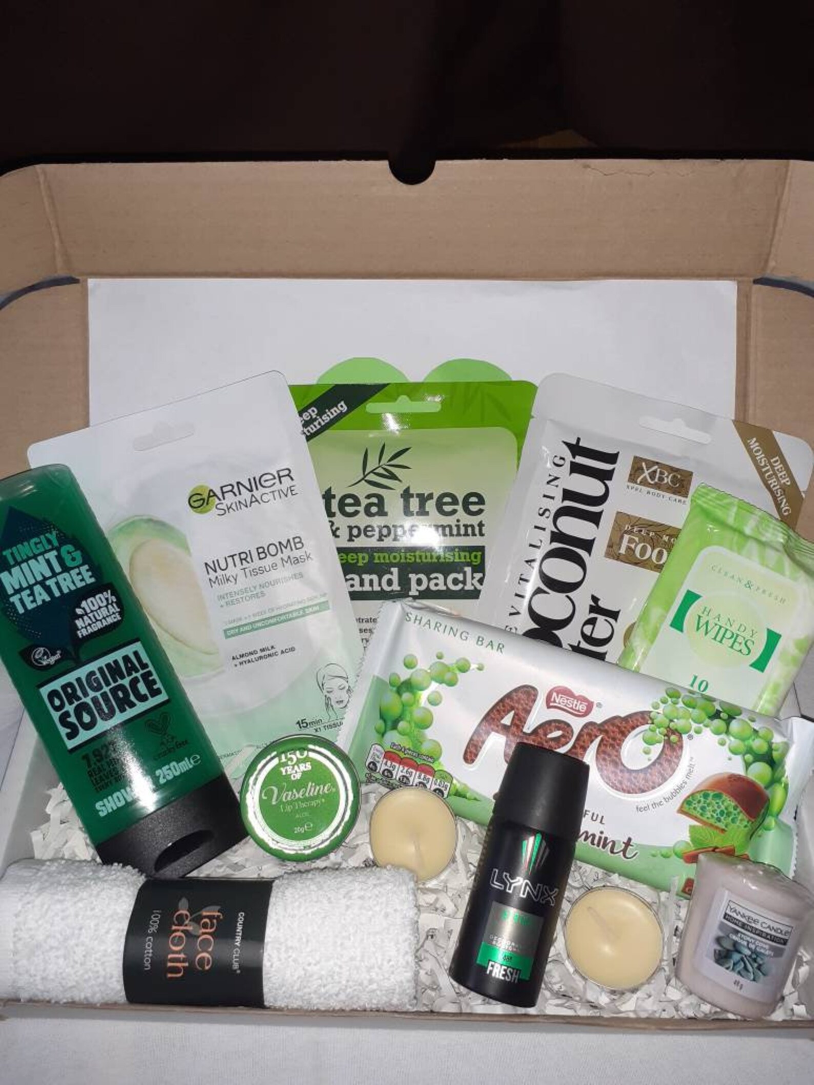Mens Luxury Green Pamper Kit | Father's Day Gift | Birthday | Thank You ...
