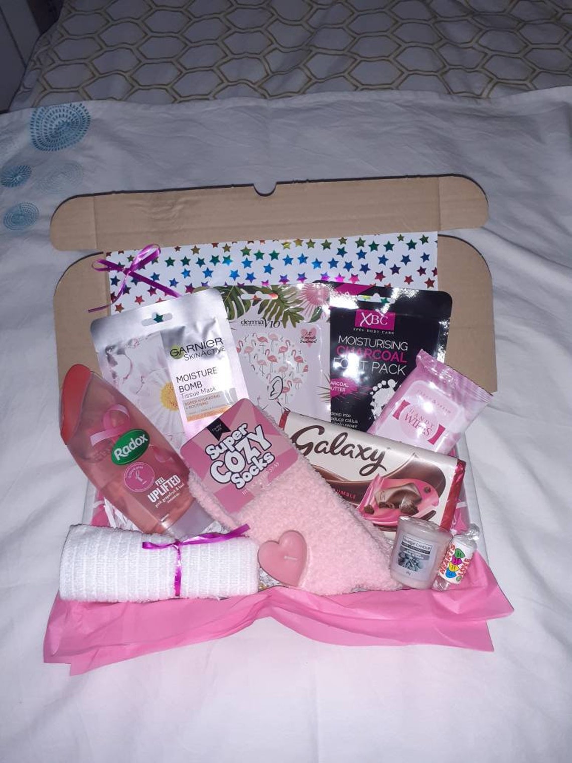 Ladies Luxury Pink Pamper Kit | Mother's Day Gift | Birthday | Thank ...