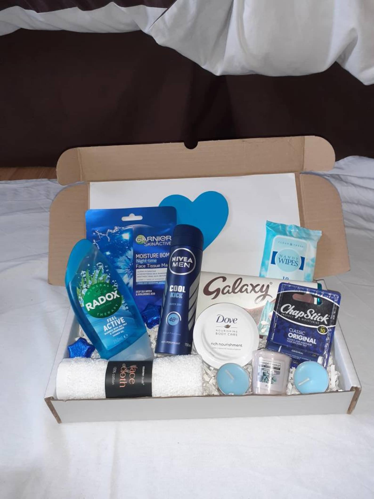 Mens Luxury Blue Pamper Kit | Father's Day Gift | Birthday | Thank You ...