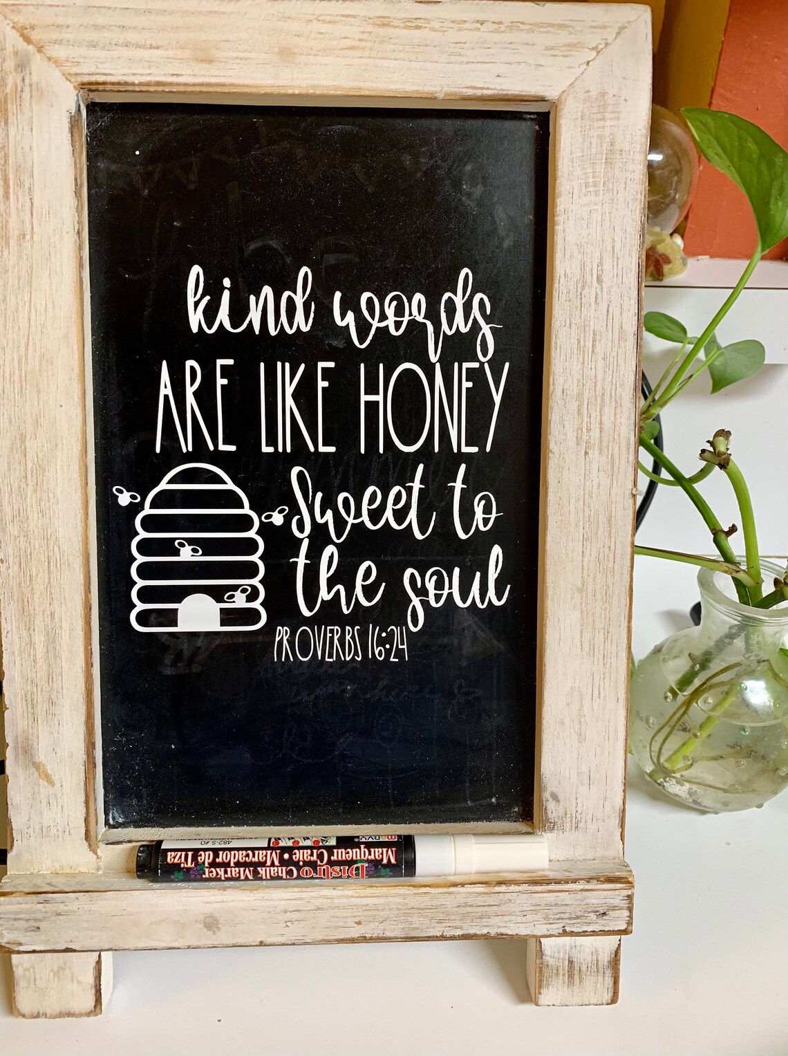 Kind Words Are Like Honey Sweet to the Soul. Proverbs 16:24 - Etsy