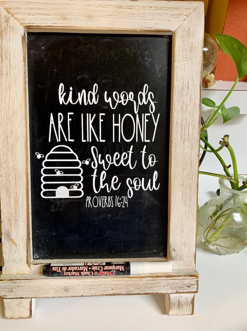 Kind Words Are Like Honey Sweet to the Soul. Proverbs 16:24 Bible Verse ...