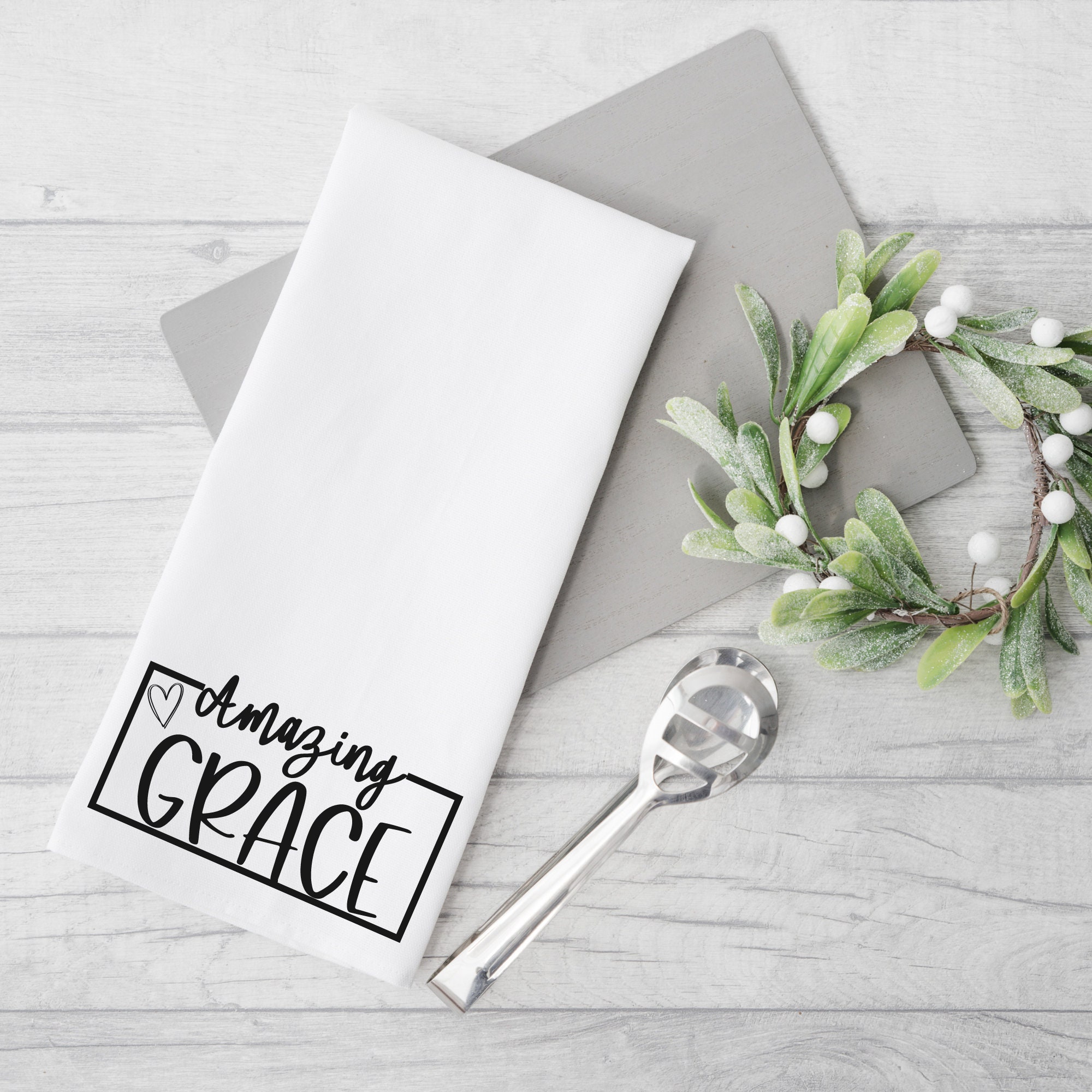 Amazing Grace SVG PNG Christian SVG File for Shirts, Kitchen Towles ...