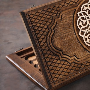 Unique Backgammon Set, Backgammon Gift Set - Etsy