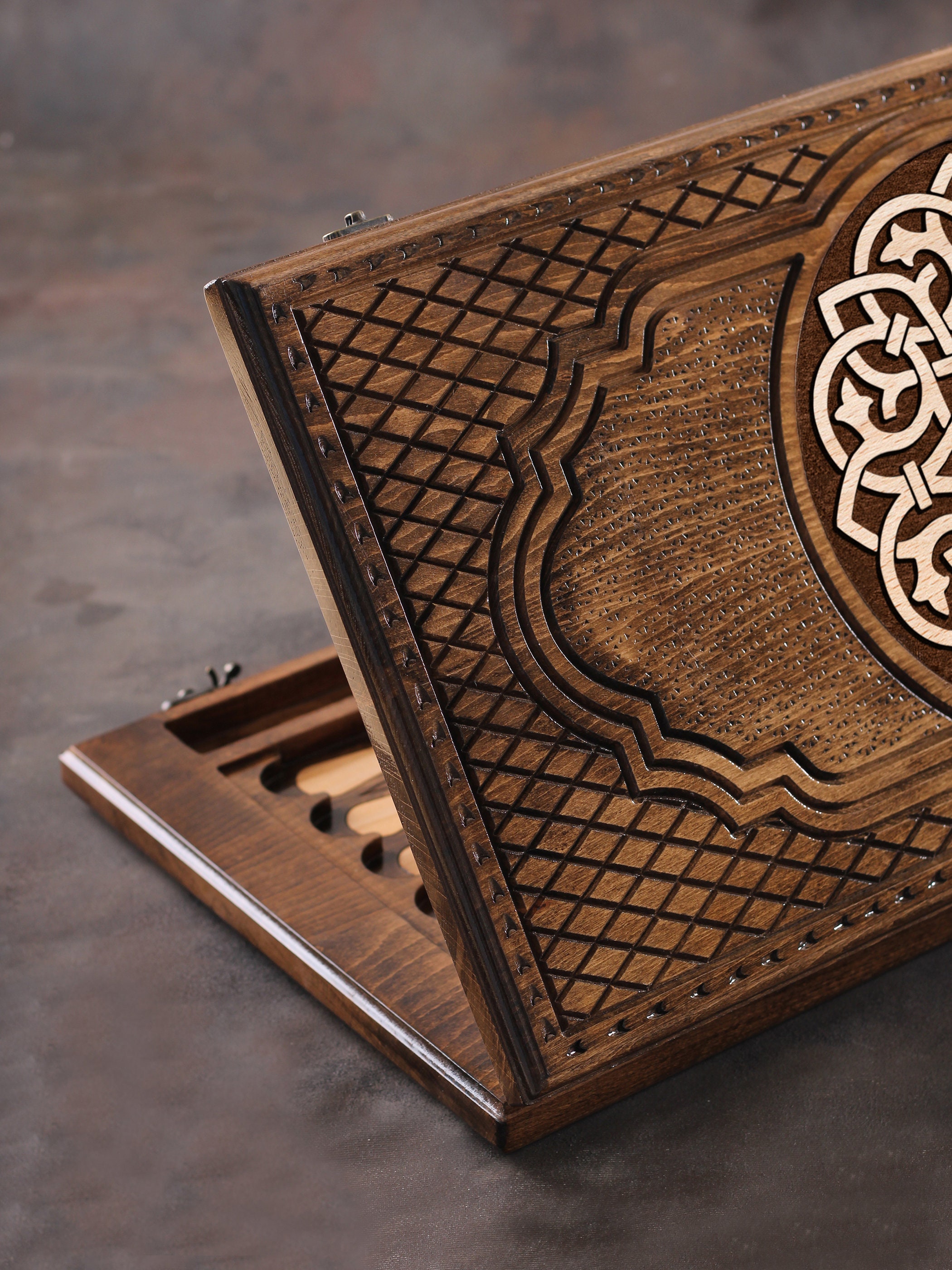 Unique Backgammon Set, Backgammon Gift Set - Etsy