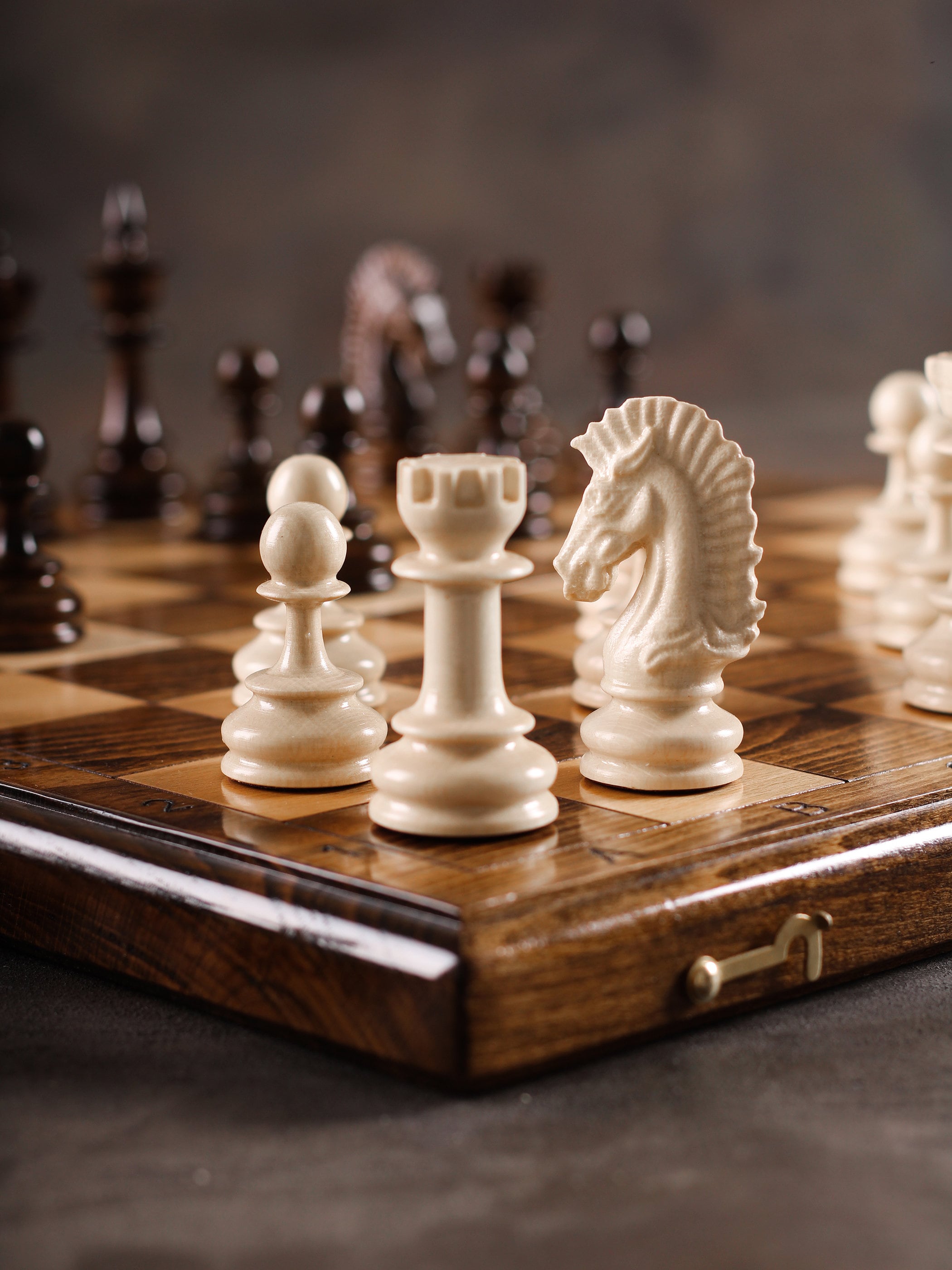 Classic Wooden Chess Set Handmade Chess Set - Etsy