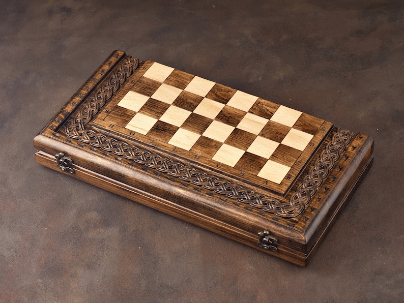 Wooden Chess Set, Carved Chess Set, Handmade Beautiful Chess Set - Etsy