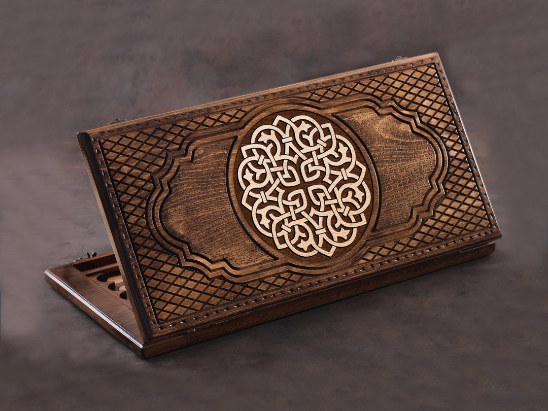 Unique Backgammon Set, Backgammon Gift Set - Etsy