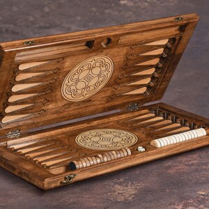 Unique Backgammon Set, Backgammon Gift Set - Etsy