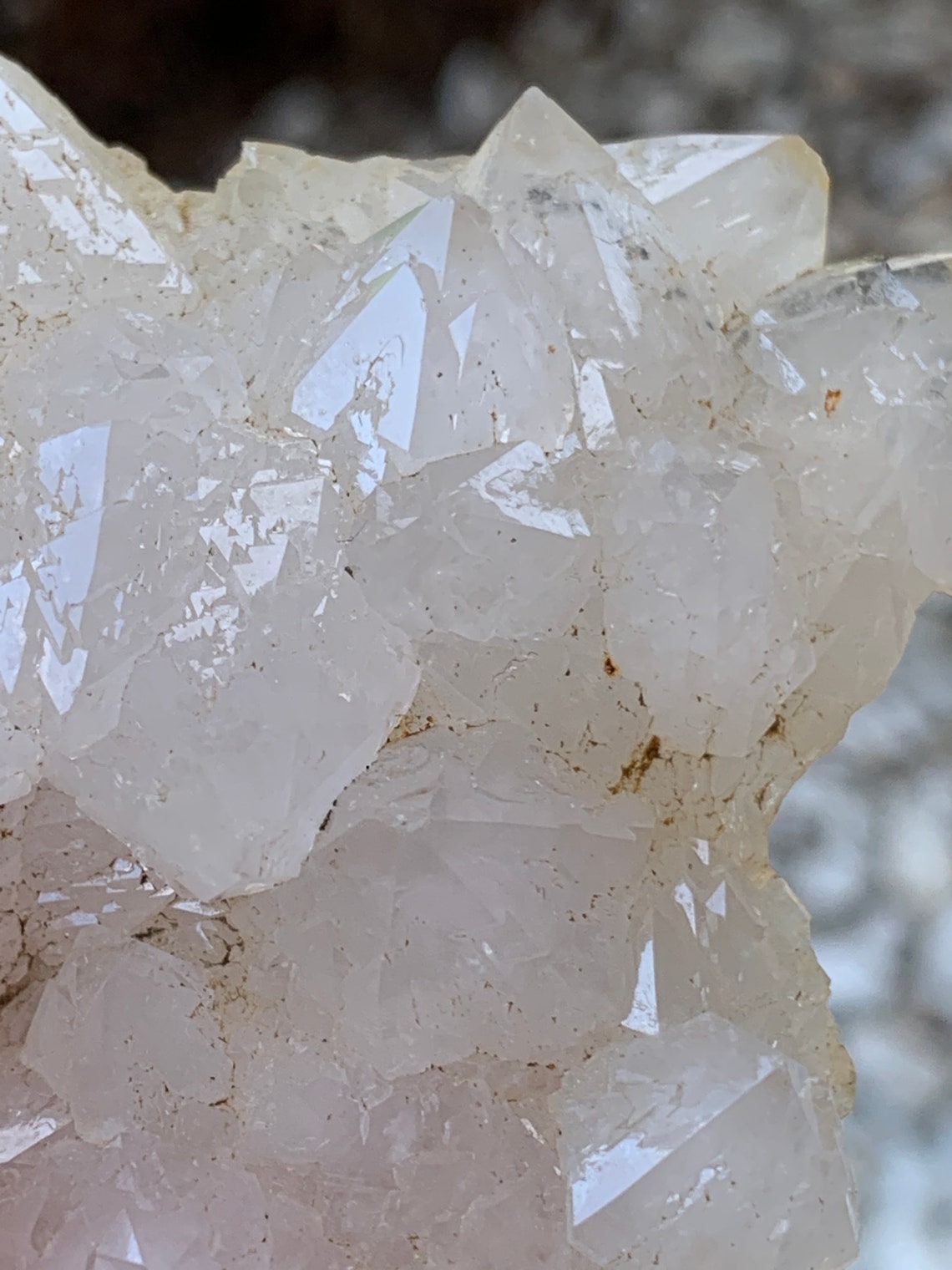 Calcite Cluster Calcite With Quartz Cluster Pyrite | Etsy