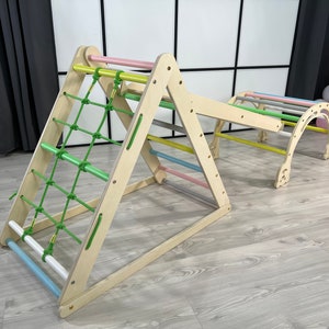 Climbing Triangle Two-sided Ramp Kletterdreieck Climbing Arch - Etsy
